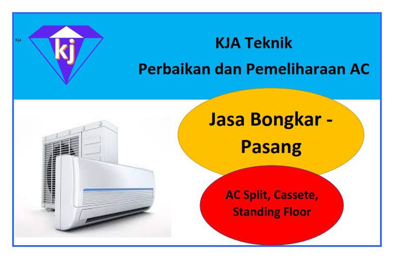 Jasa Bongkar AC Split 1 Set (Outdoor & Indoor Unit)