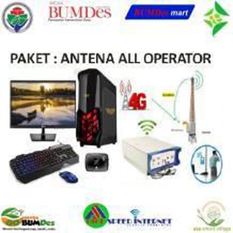 Paket Instalasi Pemasangan Internet Access Standalone dengan Antena All ...