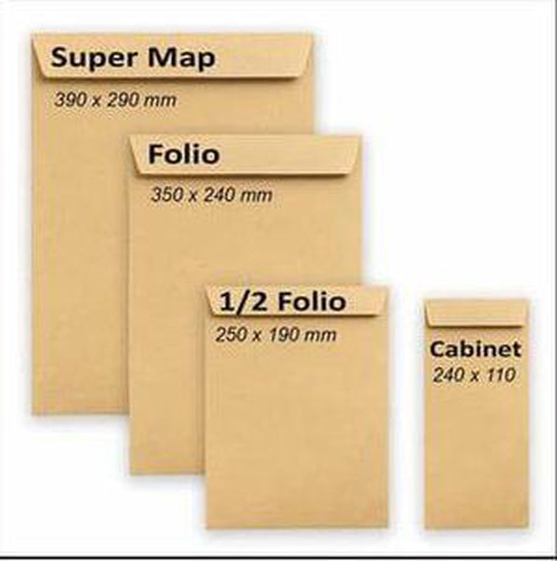 amplop coklat polos - Cabinet