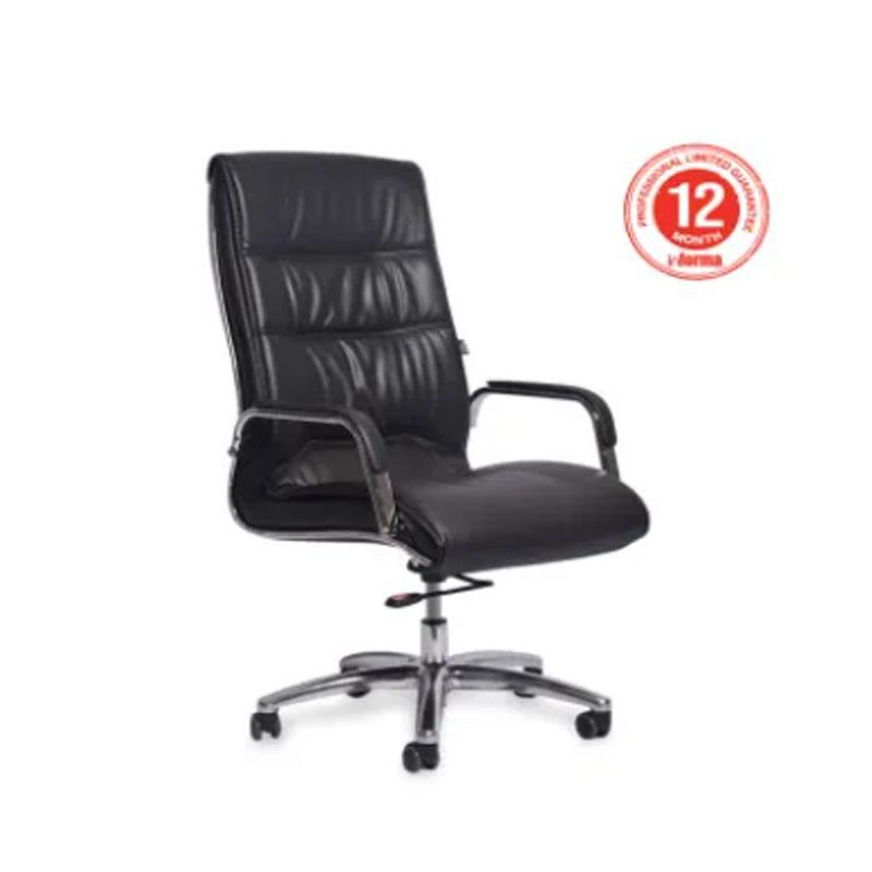 WORKING CHAIR LOW BACK BLACK