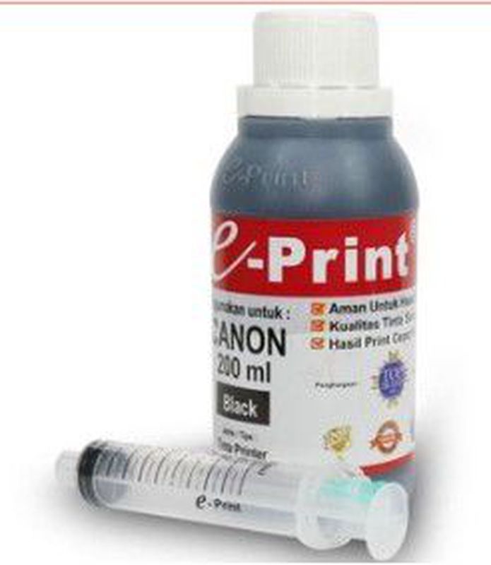 Tinta printer Canon warna hitam Refill