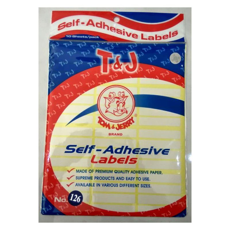 Label Tom Jerry 126 127 129 Label Stiker Sticker Tom