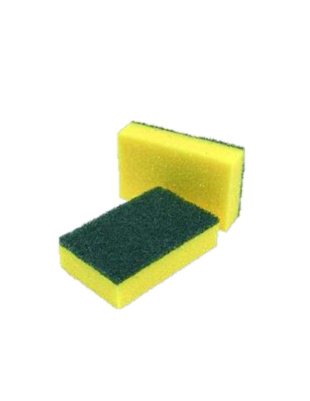 Tapas Sponge Hijau-Kuning
