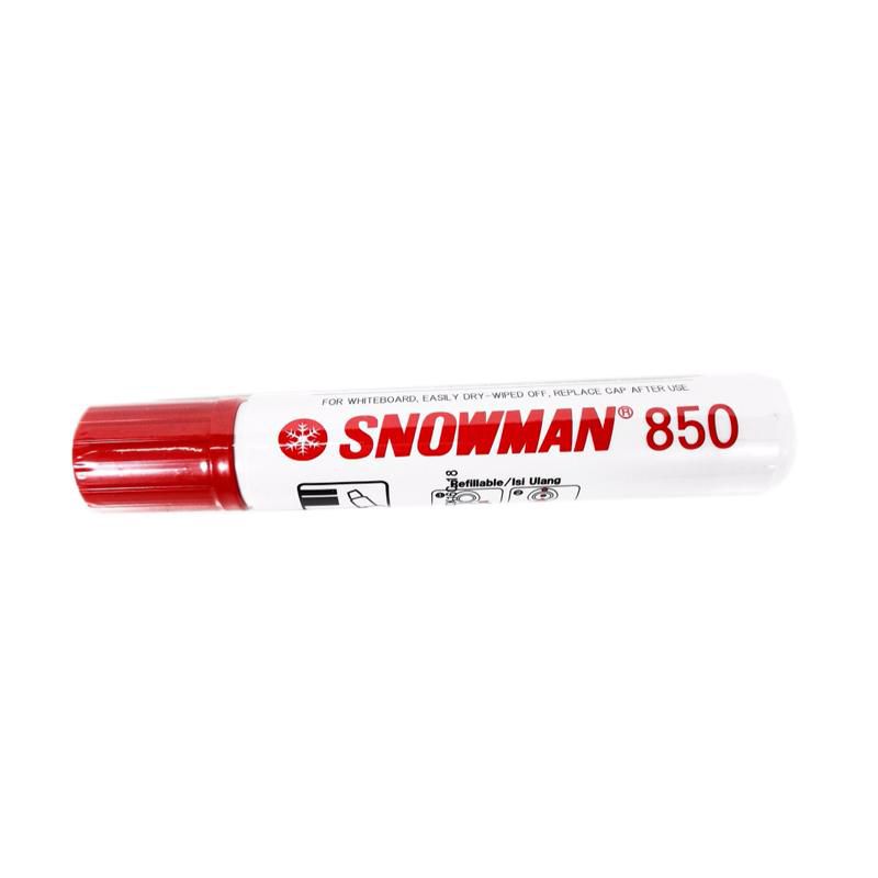SNOWMAN Marker Whiteboard Jumbo 850 Red
