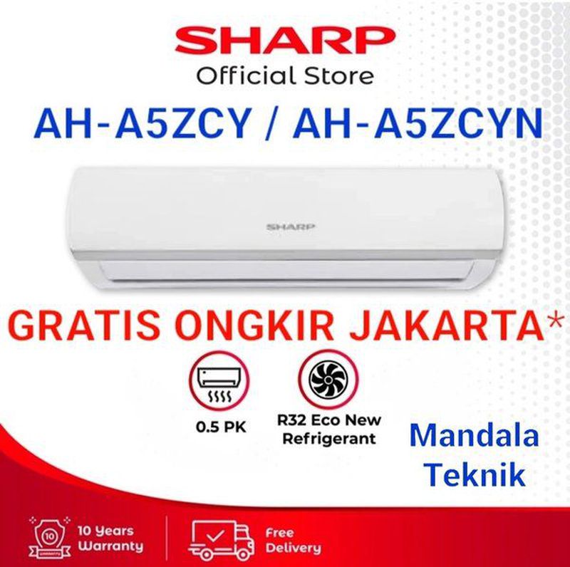 Sharp AC Split 1/2 PK Standard