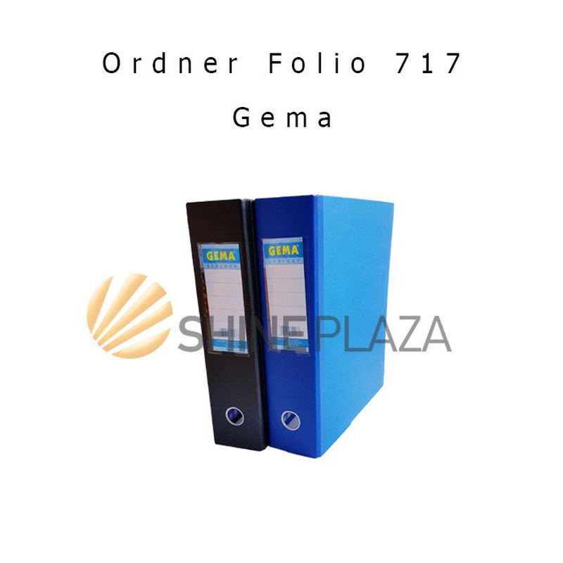 Ordner Gema Folio - Hitam