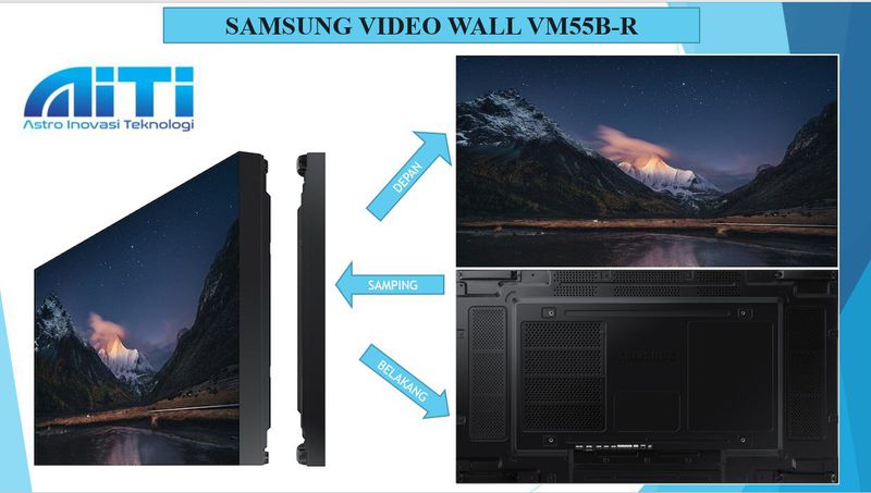 SAMSUNG VIDEO WALL 55 Inch VM55B-R