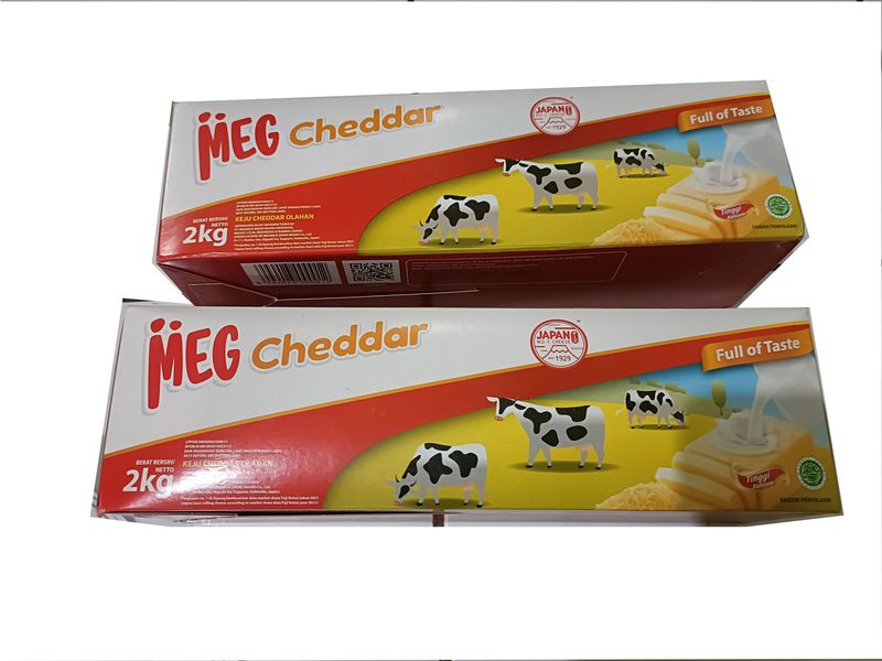 Meg Keju Cheddar Olahan