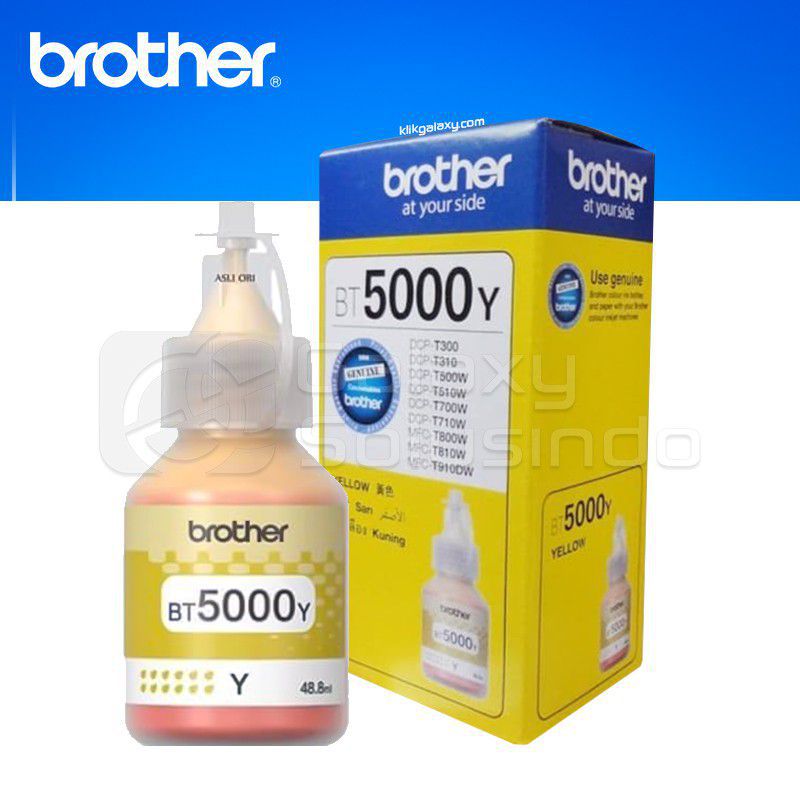 Tinta Brother bt5000y (Kuning)