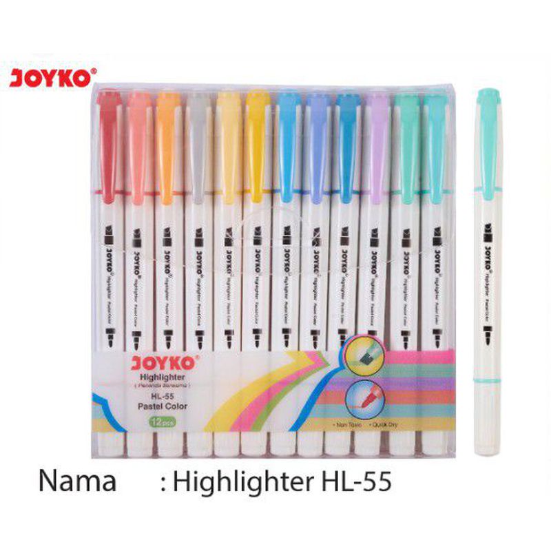highlighter 12 warna