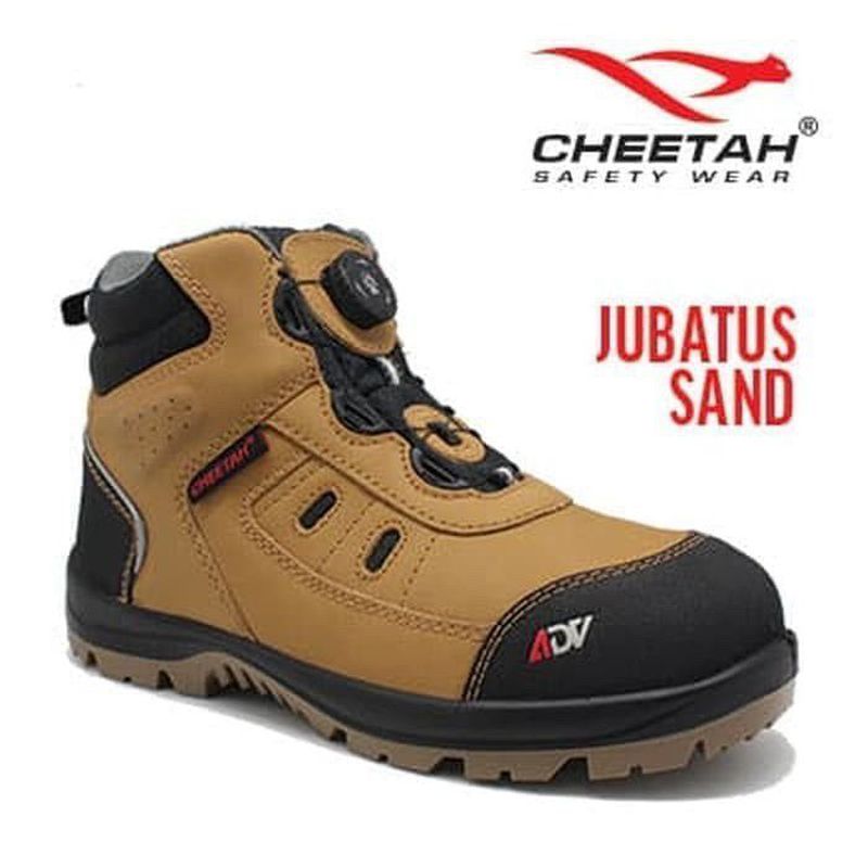 Sepatu Safety Merk Cheetah JUBATUS Sand
