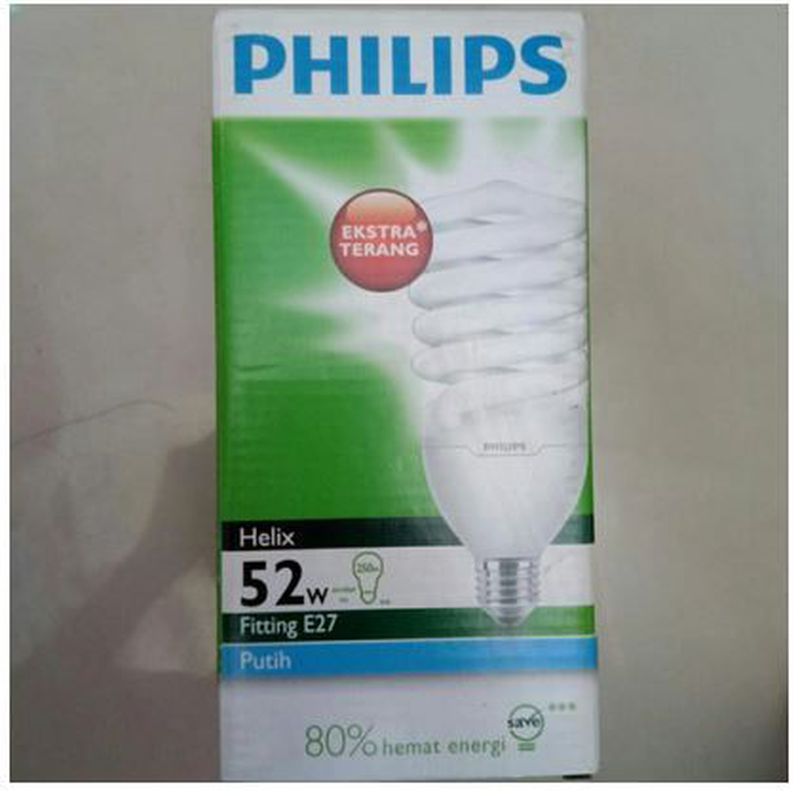 LAMPU HEMAT LISTRIK 55 WATT (PHILIPS)