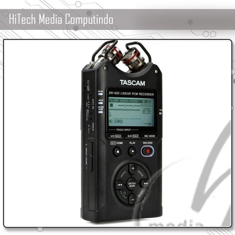 TASCAM DR-40X PORTABLE AUDIO RECORDER
