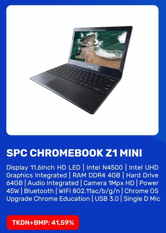 SPC CHROMEBOOK Z1 MINI