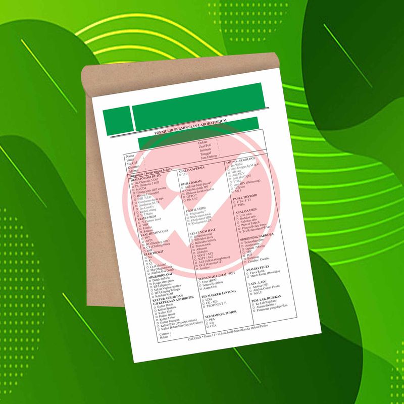 Form. Permintaan Lab