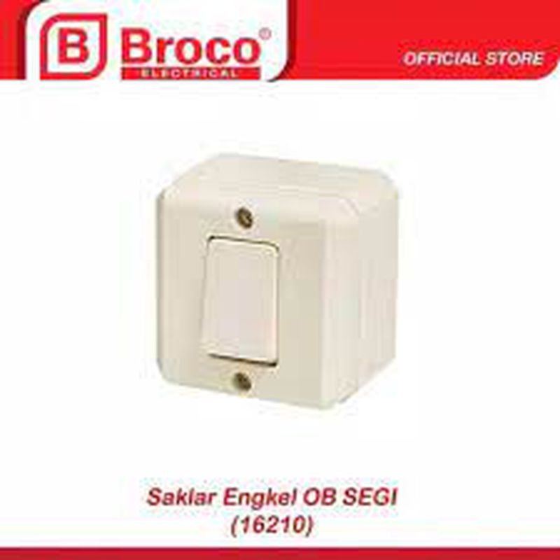 Saklar Tempel Tunggal Broco
