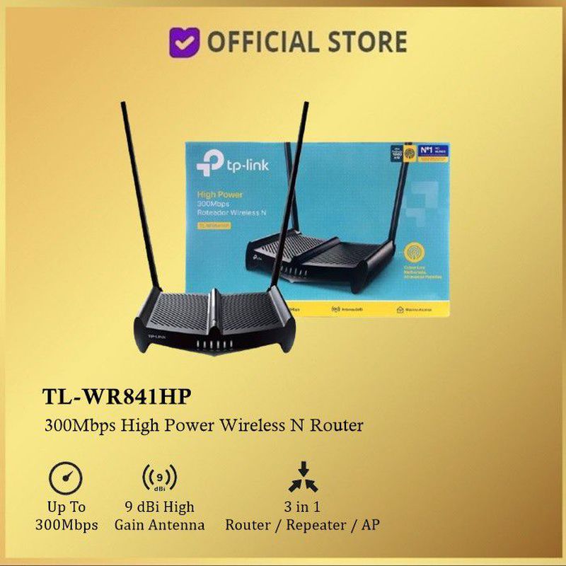 TP-Link TL-WR841HP : TPLink High Power WiFi Wireless Router TL WR841HP