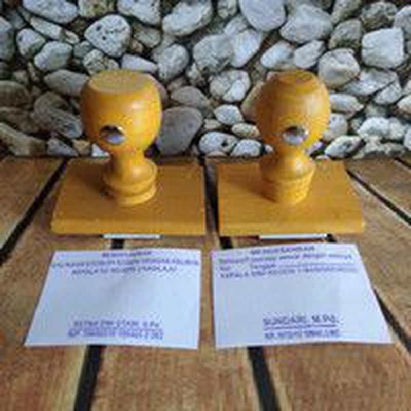 Stempel Legalisir Kayu