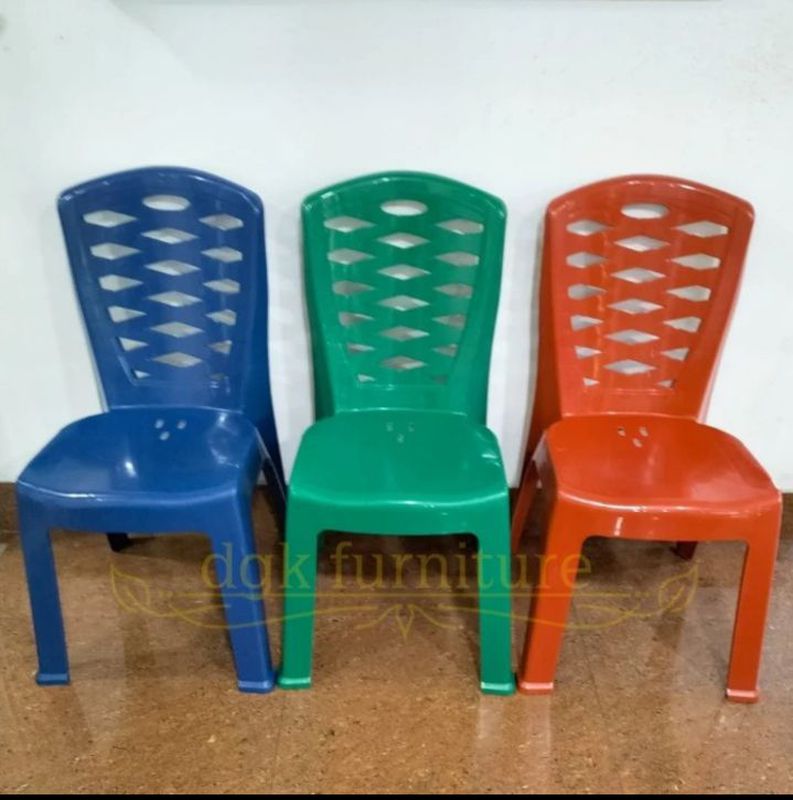 kursi plastik - Biru