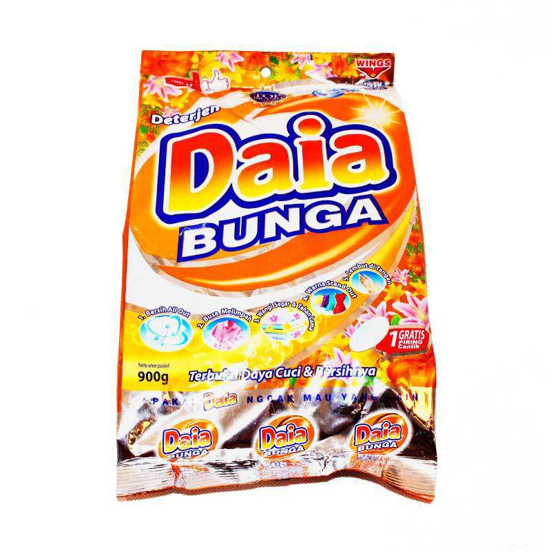 Deterjen Bunga Bag 900 gr