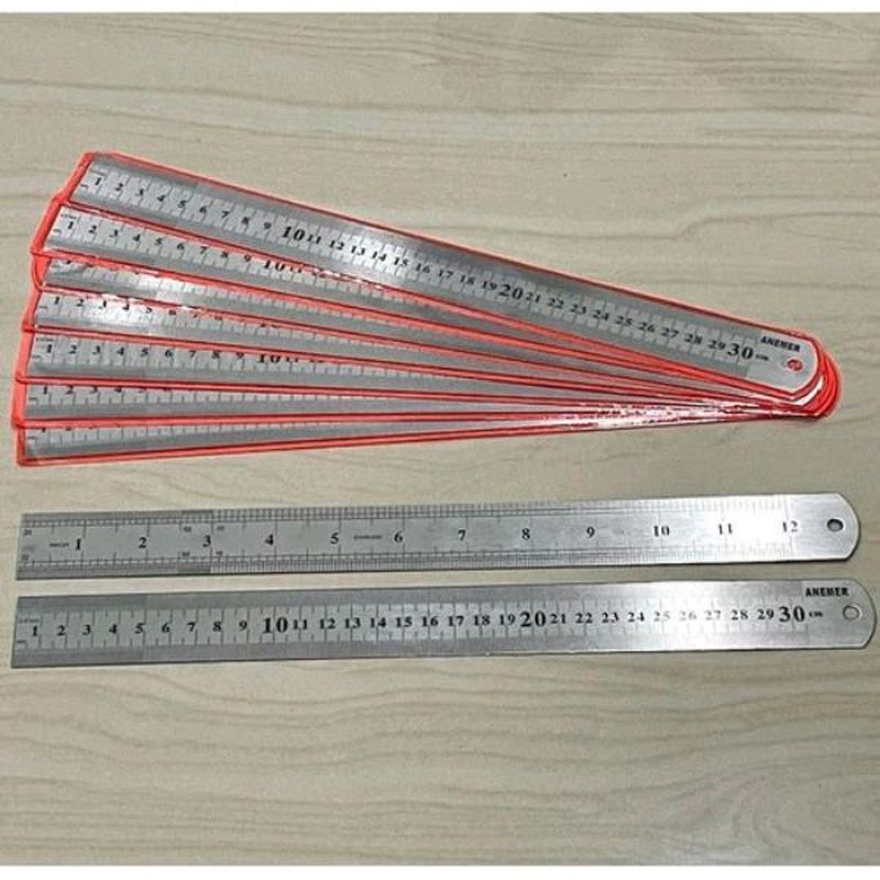 Penggaris Besi 30 cm