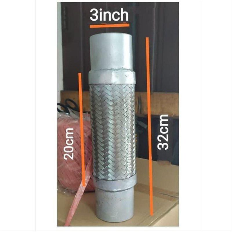 Flexible Knalpot 3inch atau genset
