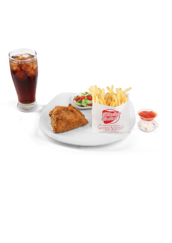 Paket Chicken Butter Original with French Fries