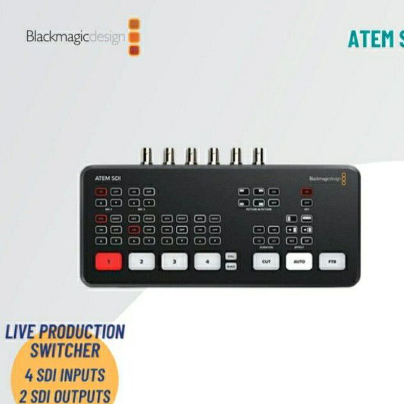 BLACKMAGIC ATEM MINI SDI 4 INPUT 2 OUTPUT SDI