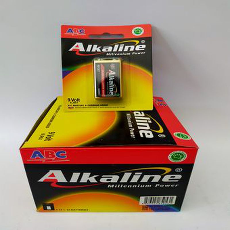 Batu Alkaline Kotak 9 Volt