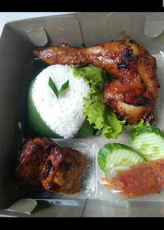 PAKET NASI AYAM BAKAR