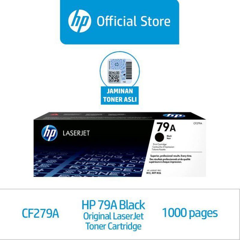 HP TONER LASERJET 79A BLACK ORIGINAL
