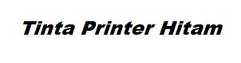Tinta Printer Hitam