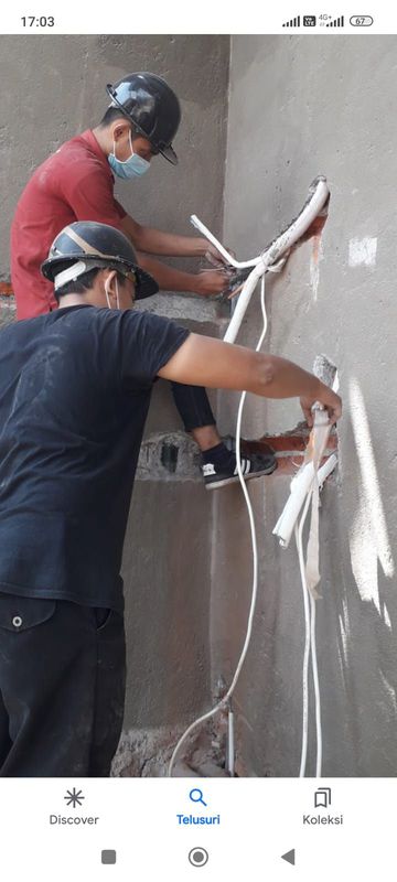 BONGKAR PASANG AC SPLIT DAN STAND FLOOR - AC 7.5-10 PK