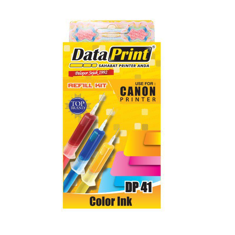 Refill Tinta Suntik DP 41 Color - Printer Canon