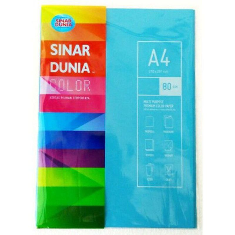 Kertas Warna A4 80 gram