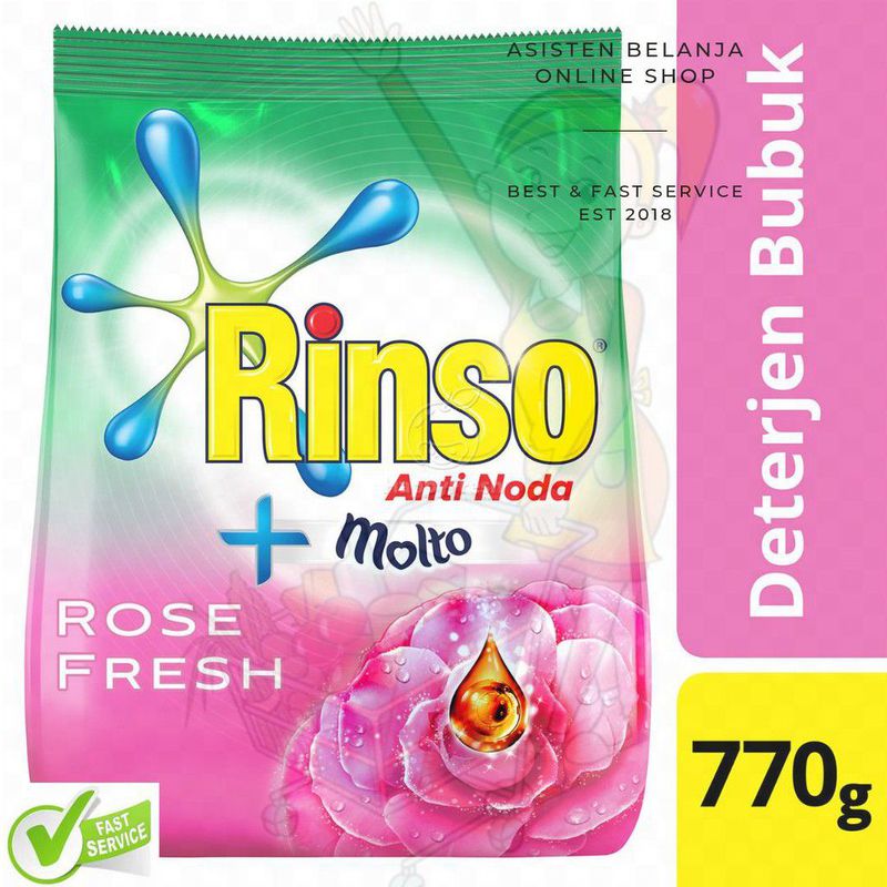 RINSO BUBUK ANTI NODA 770GR
