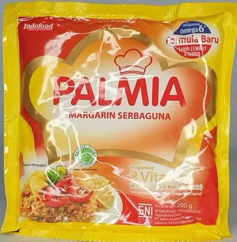Margarin Mentega Palmia Simas 200 gram