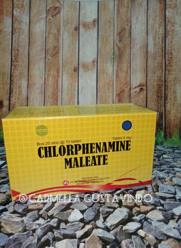 CHLORPHENIRAMINE MALEATE (CTM) TABLET