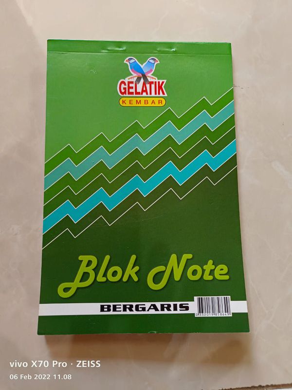 Bloknote Bergaris 1/4 Folio