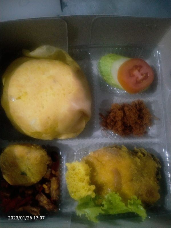 Paket Nasi Kuning Box