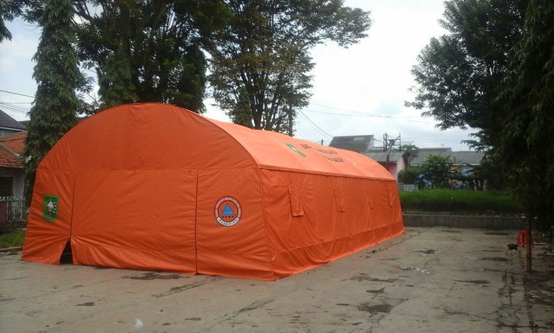 Tenda Oval Standart BNPB, TNI, BPBD
