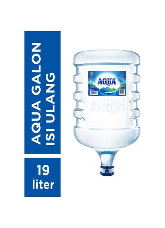 Aqua galon refill 19L