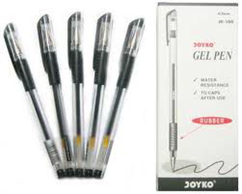 JOYKO Ballpoint Clip Gel JK 100 Black