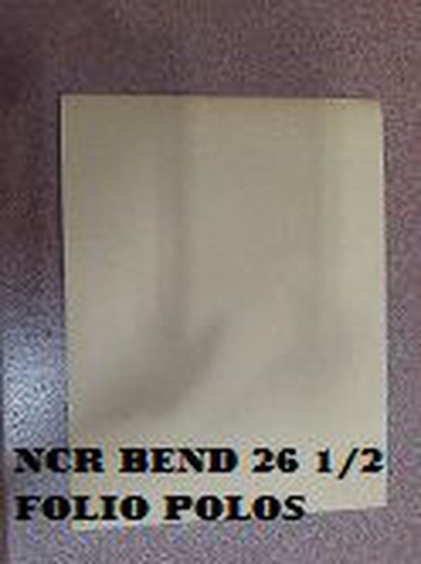 NCR NOTA BEND 26 5 PLY 1/2 FOLIO POLOS