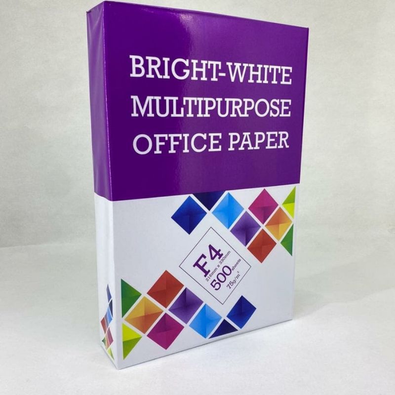 Kertas HVS F4 75gr Bright White Multipurpose Office Paper