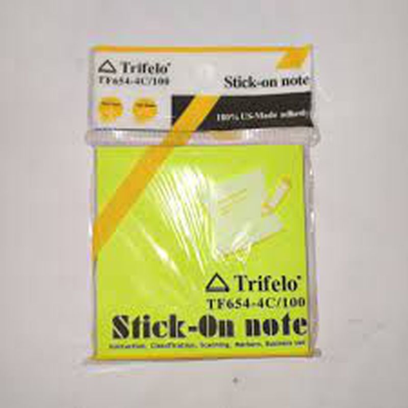 Stiky note/memo Trifelo Tf 654-4c/100