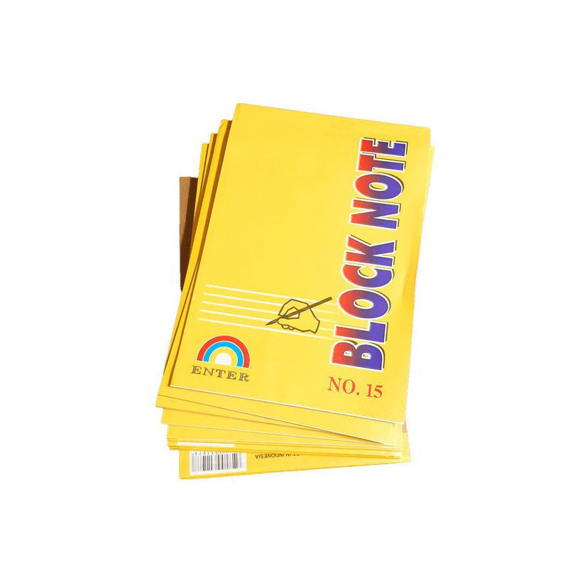 ENTER BLOCK NOTE NO.15 KUNING