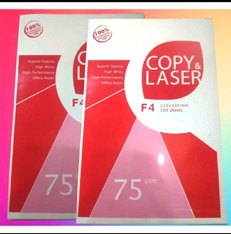 Kertas HVS Copy&Laser F4 75 gsm