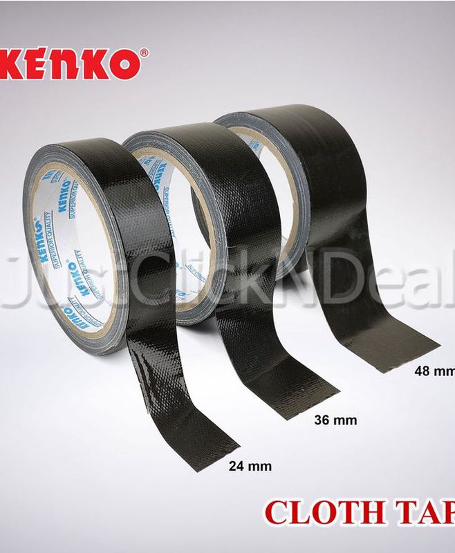 Lakban jilid hitam 2 inch kenko