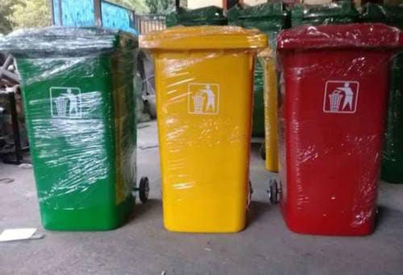 Tong Sampah Fiber 240 Liter